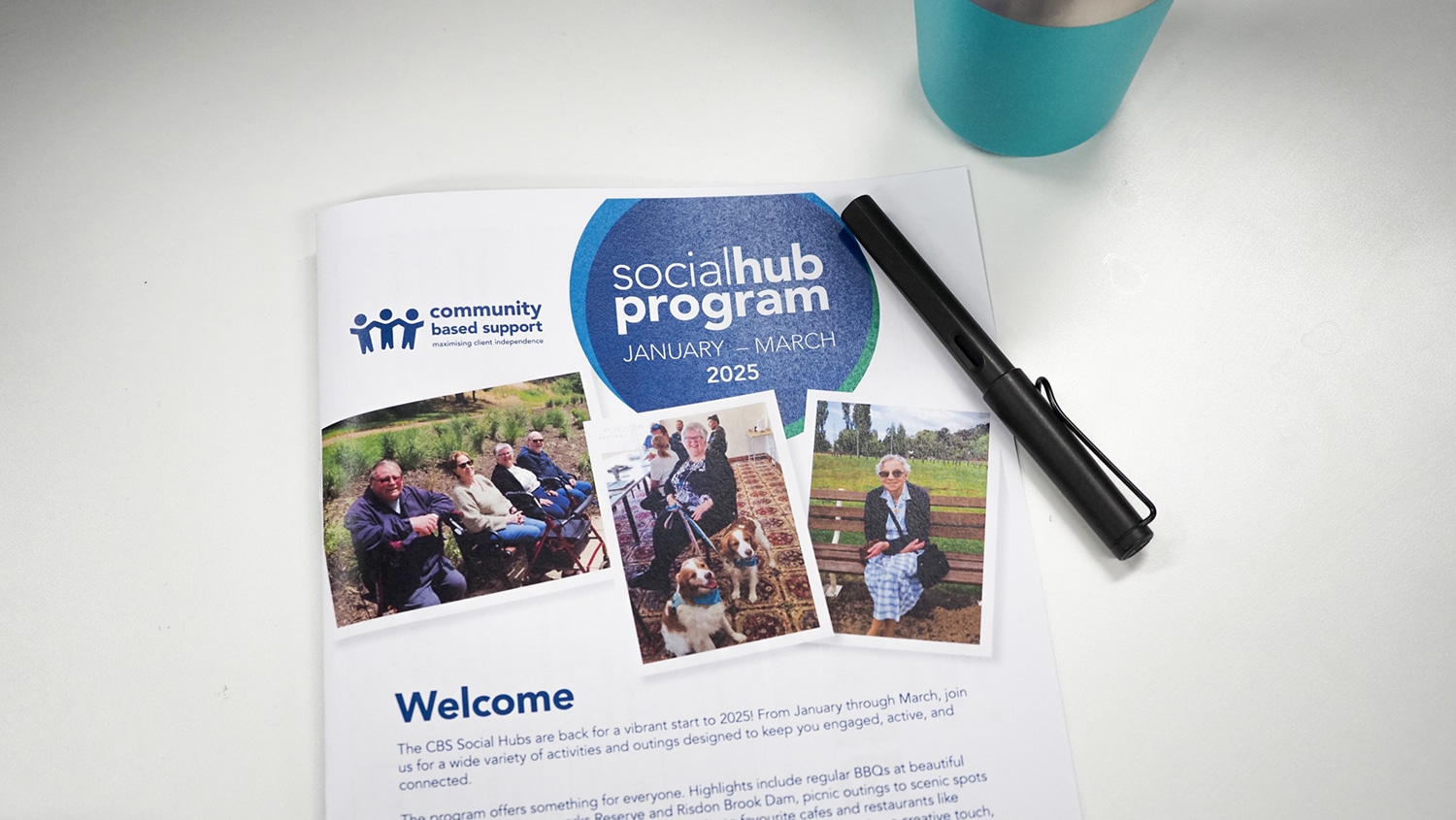 Social Hub program January - March 2025 - Community Based Support Tasmania